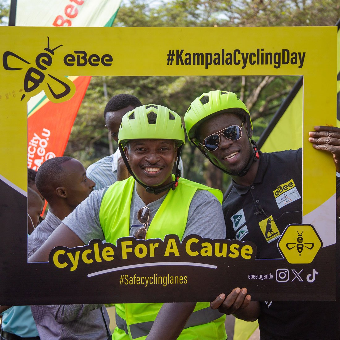 eBee collaborates with KCCA for Kampala Cycling Day: Promoting e ...